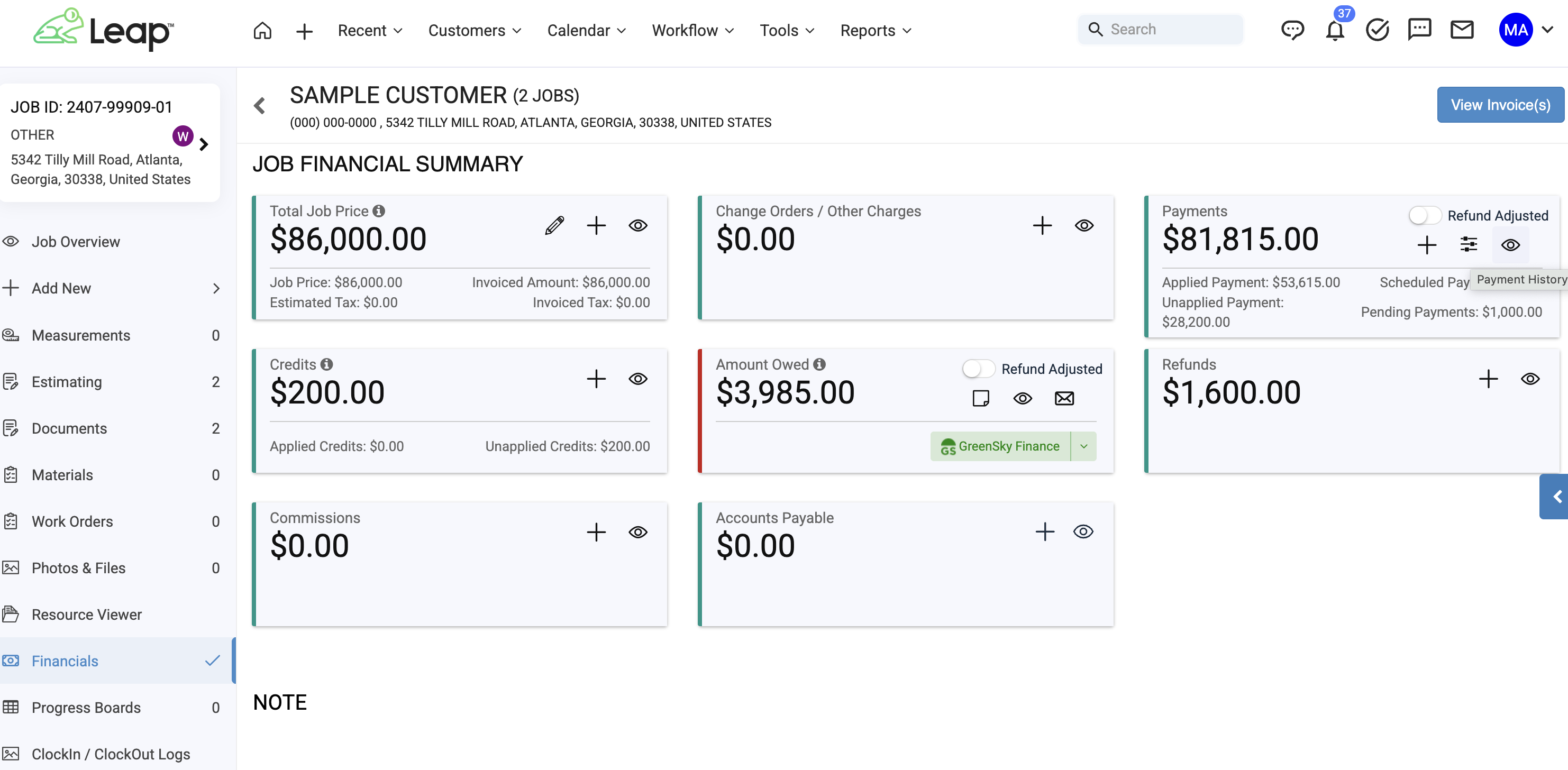 How to Process a Leap Pay Refund or Void in Leap CRM